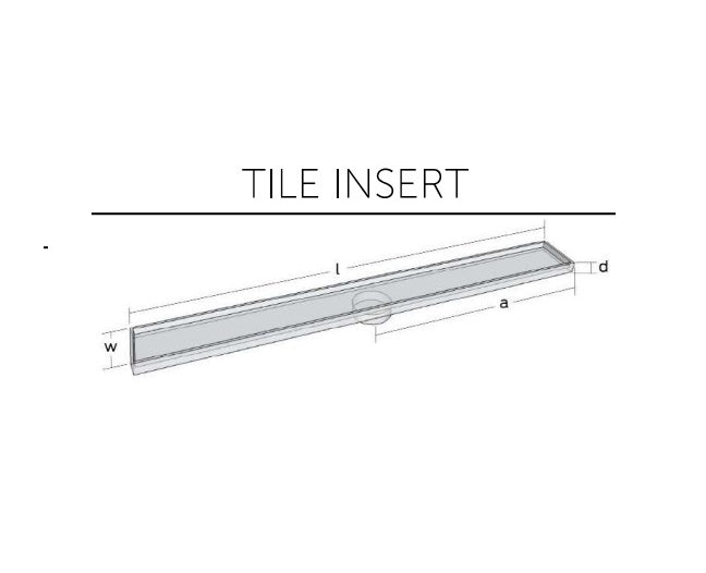 Bespoke Raw Brass Tile Insert Shower Grate – Tuck Plumbing Fixtures