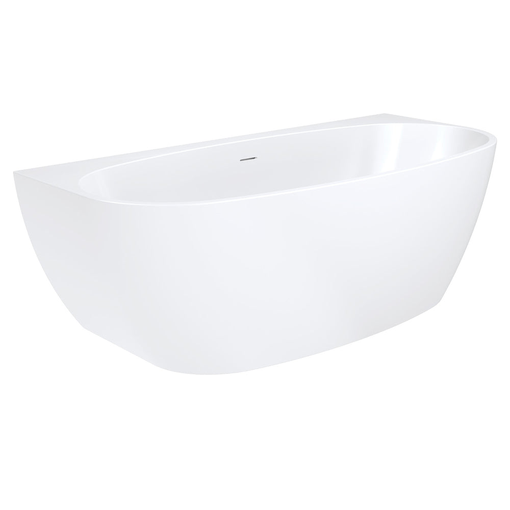 Fienza Keeto Back To Wall Bath Perth | 1500mm & 1700mm | Gloss White ...
