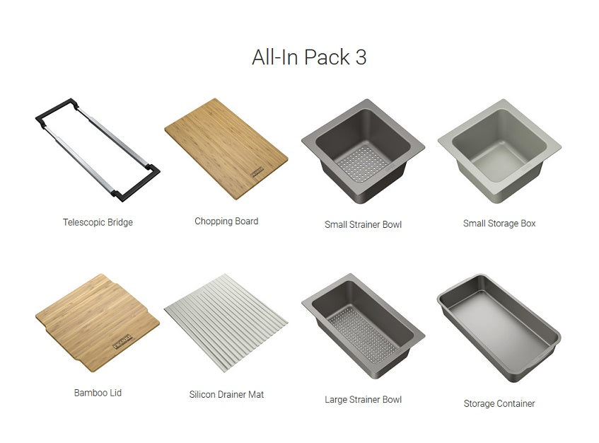 Franke All-In Sink Accessories – Tuck Plumbing Fixtures