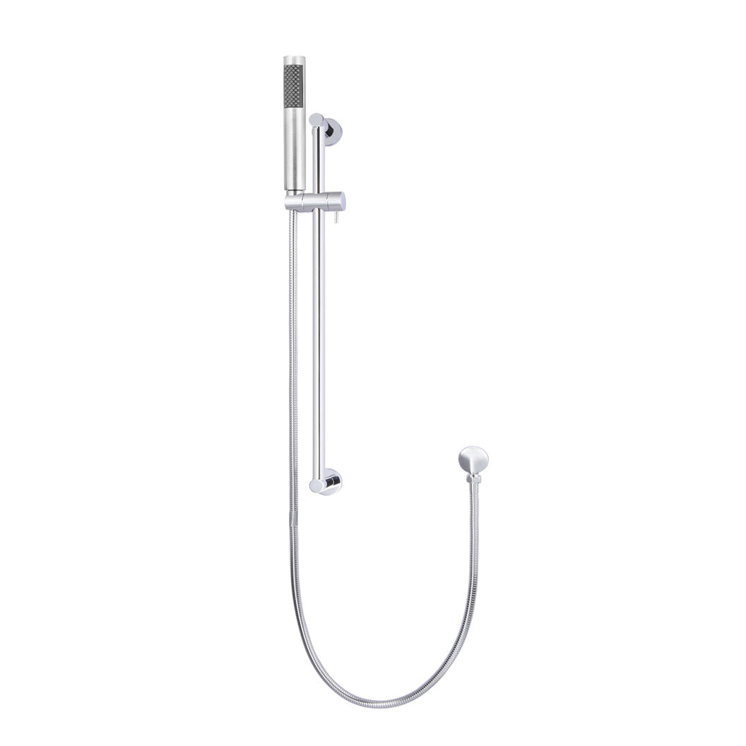 Meir Round Hand Shower on Rail Column – Tuck Plumbing Fixtures