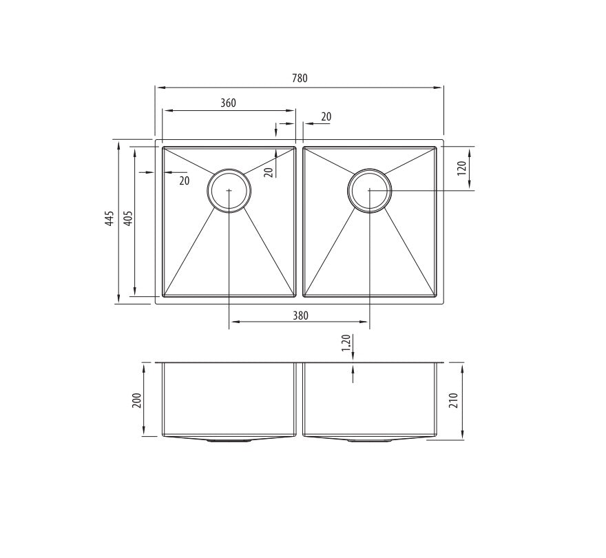 Oliveri Spectra Double Bowl Gunmetal Sink – Tuck Plumbing Fixtures