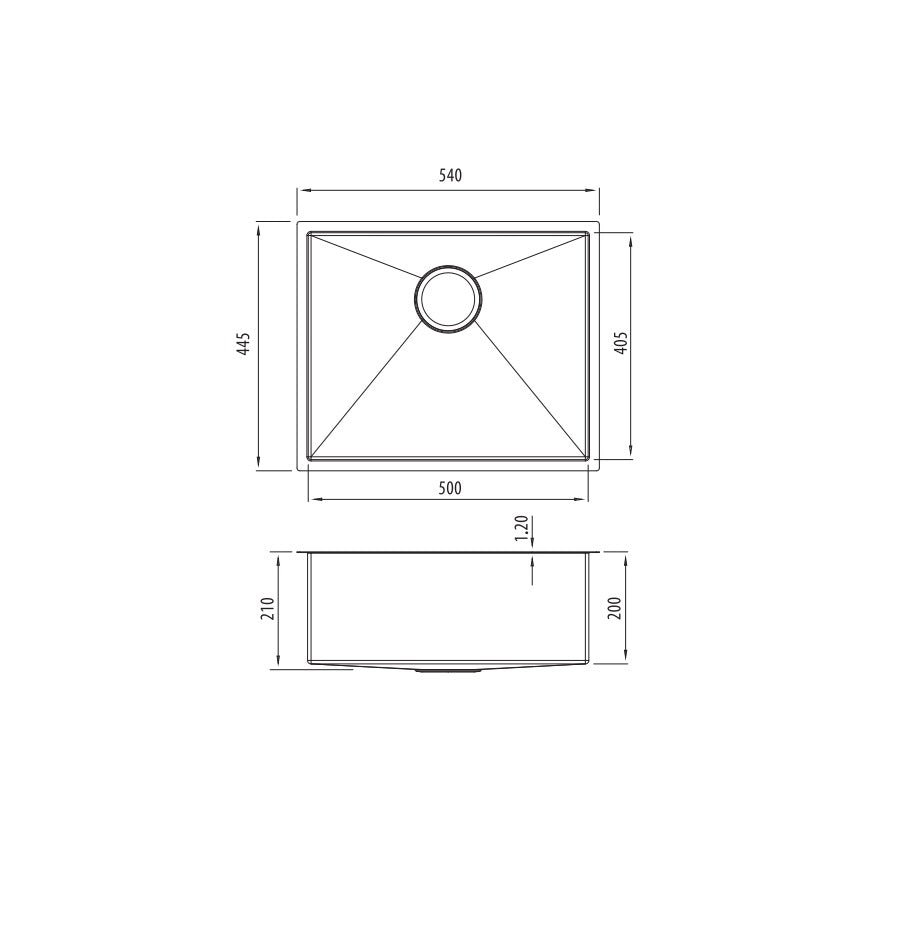 Oliveri Spectra Single Bowl Black Sink – Tuck Plumbing Fixtures