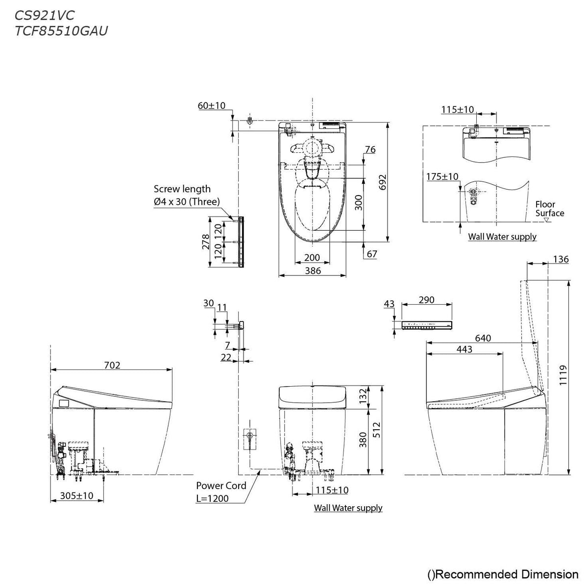 Toto Neorest AS Smart Toilet – Tuck Plumbing Fixtures