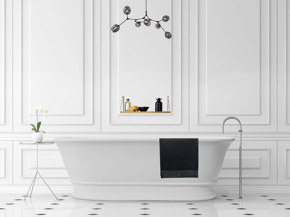 Turner Hastings Cambridge 1740mm TitanCast Freestanding Bath Perth ...