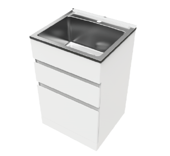 Nugleam 45L Laundry Cabinet – Tuck Plumbing Fixtures