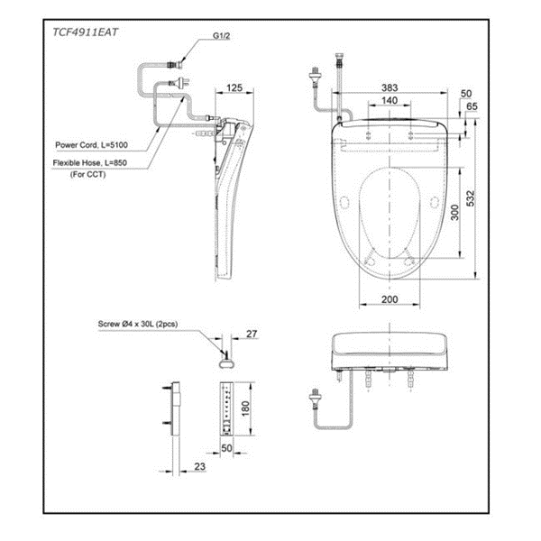 Toto One Piece Toilet with Washlet S7 – Tuck Plumbing Fixtures