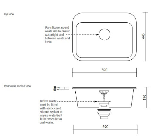 Seima Eva 600 Ceramic Laundry Tub – Tuck Plumbing Fixtures