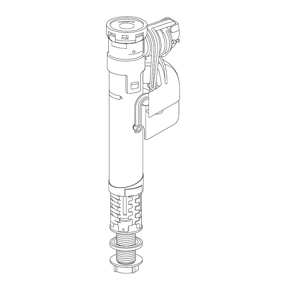 Caroma Quietflow Bottom Inlet Valve – Tuck Plumbing Fixtures