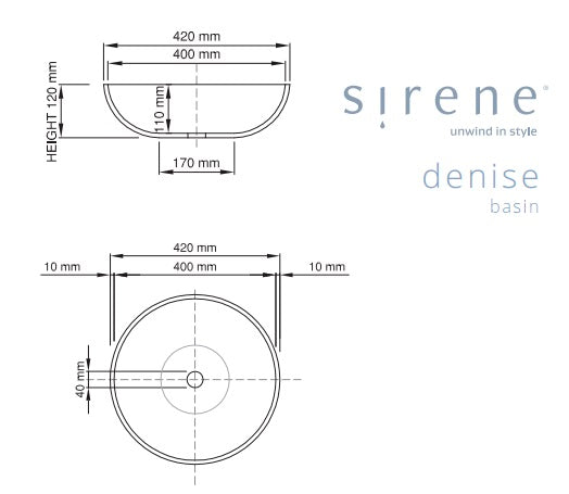 Dado Quartz Denise Basin – Tuck Plumbing Fixtures
